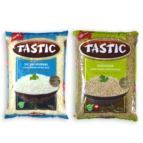 Tastic Wholegrain Long Grain Brown & White Rice Reviews | Home Tester Club