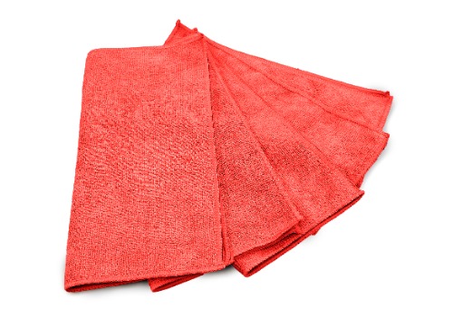 48-Pack General Purpose Microfiber: Red | Home Tester Club