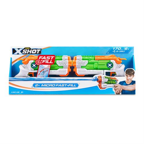XSHOT Fast-Fill Micro Water Blaster 2 Pack by ZURU | Home Tester Club