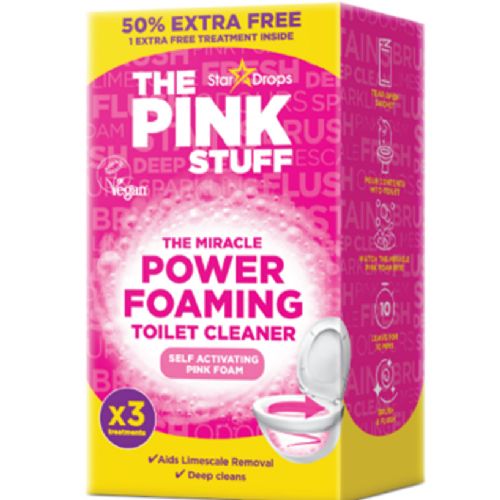 The Pink Stuff The Miracle Power Foaming Toilet Cleaner | Home Tester Club