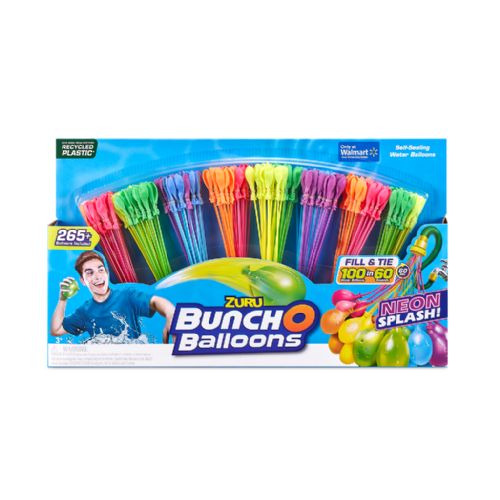 Bunch O Balloons 8 pack Neon Splash Rapid-Filling Self-Sealing Water ...