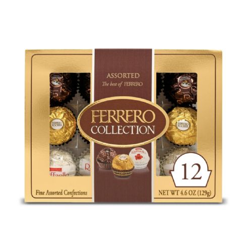 Ferrero Collection Premium Assorted Hazelnut Milk and Dark Chocolate ...